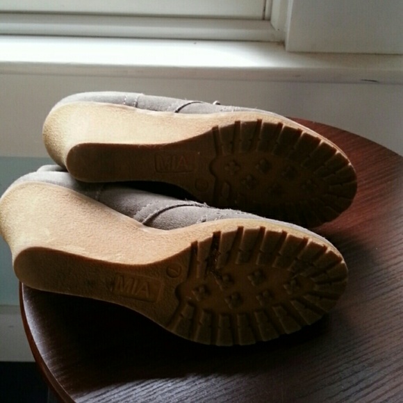 MIA | Shoes | Mia Size 7 Wedge Ankle Booties | Poshmark